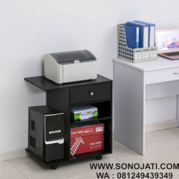 Meja Printer Minimalis Stand Printer - Sono Jati Furniture